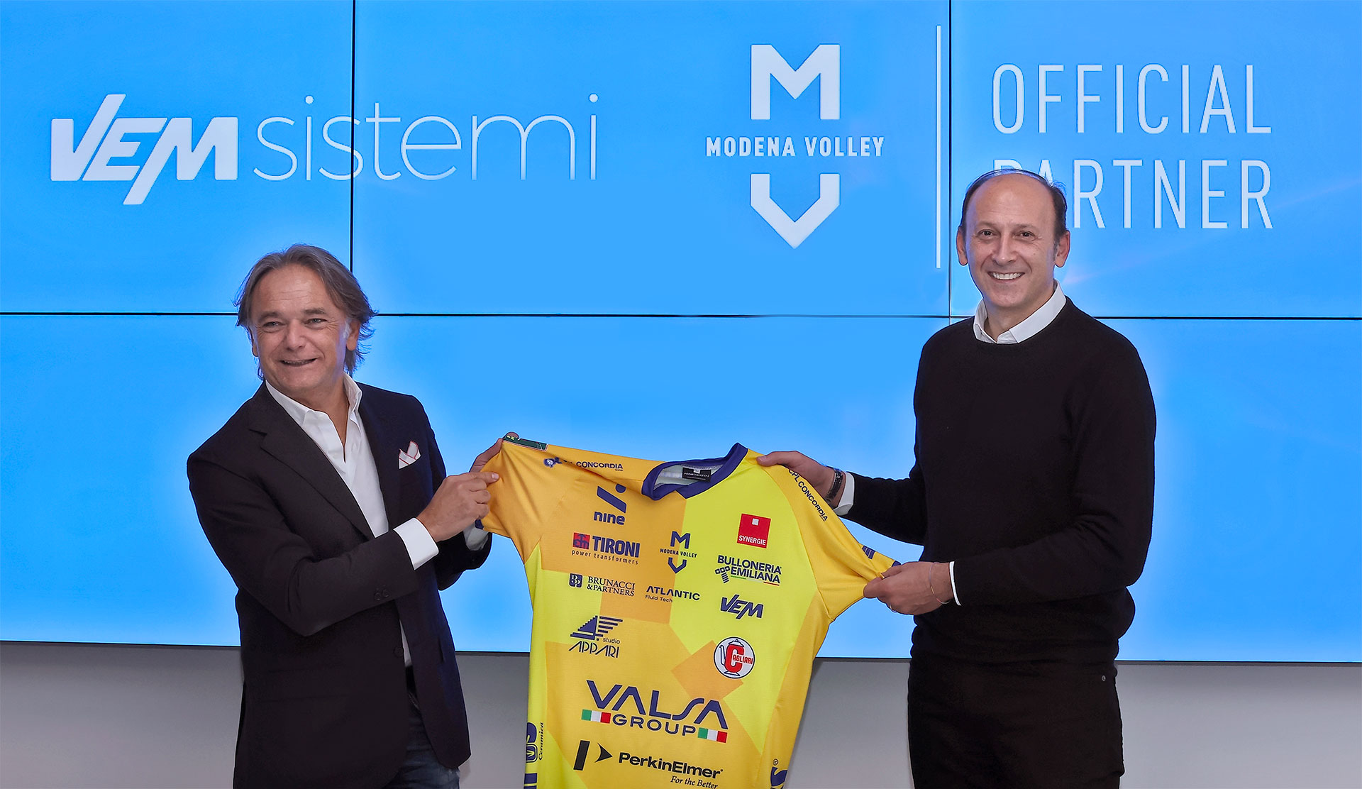 Modena Volley rinnova la partnership con VEM Sistemi - Modena Volley Modena Volley rinnova la partnership con VEM Sistemi - Modena Volley